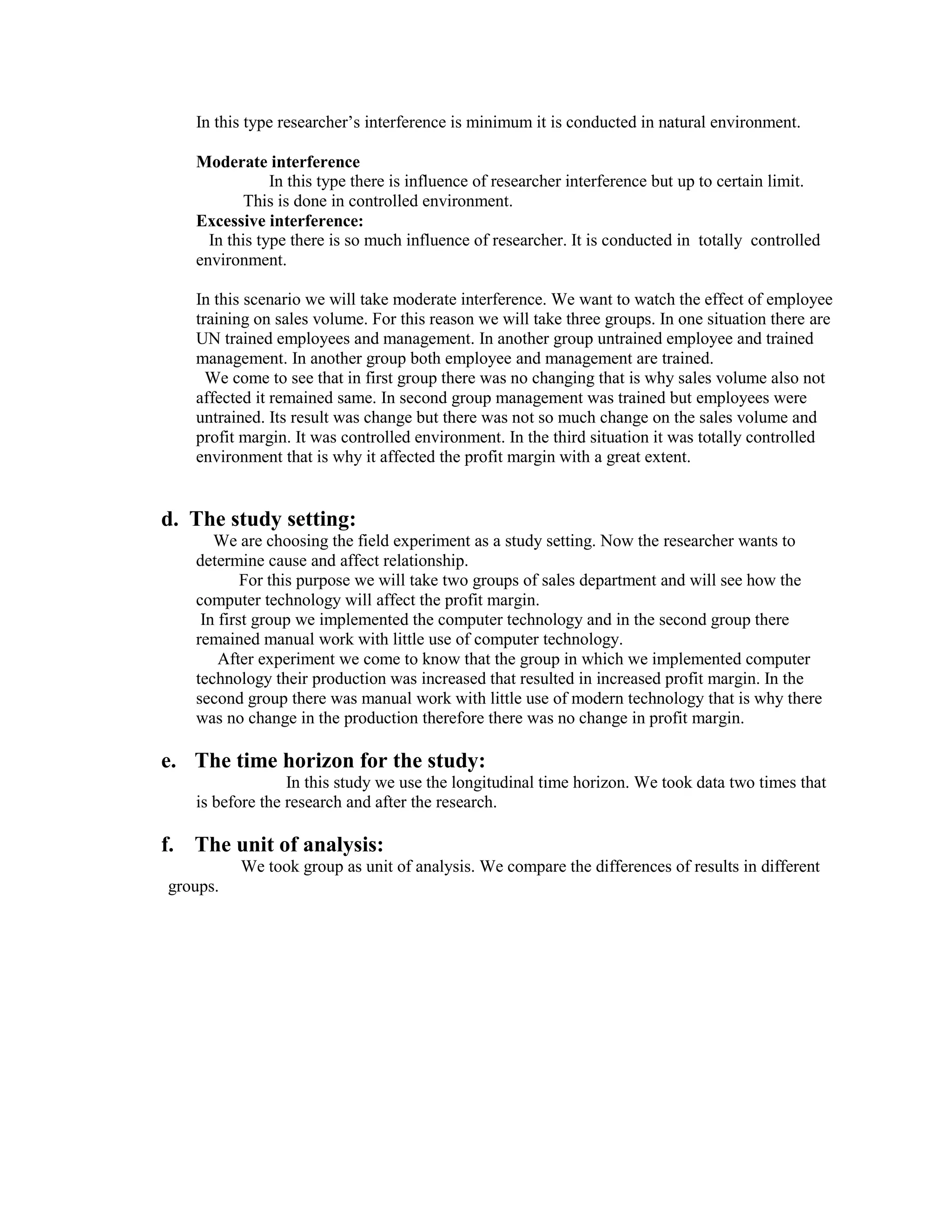 Solved research design uma sekaran | PDF