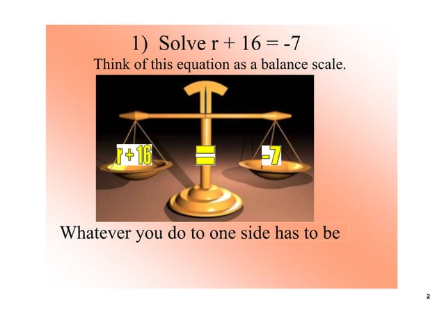 Solve Eq Notes 01 | PPT