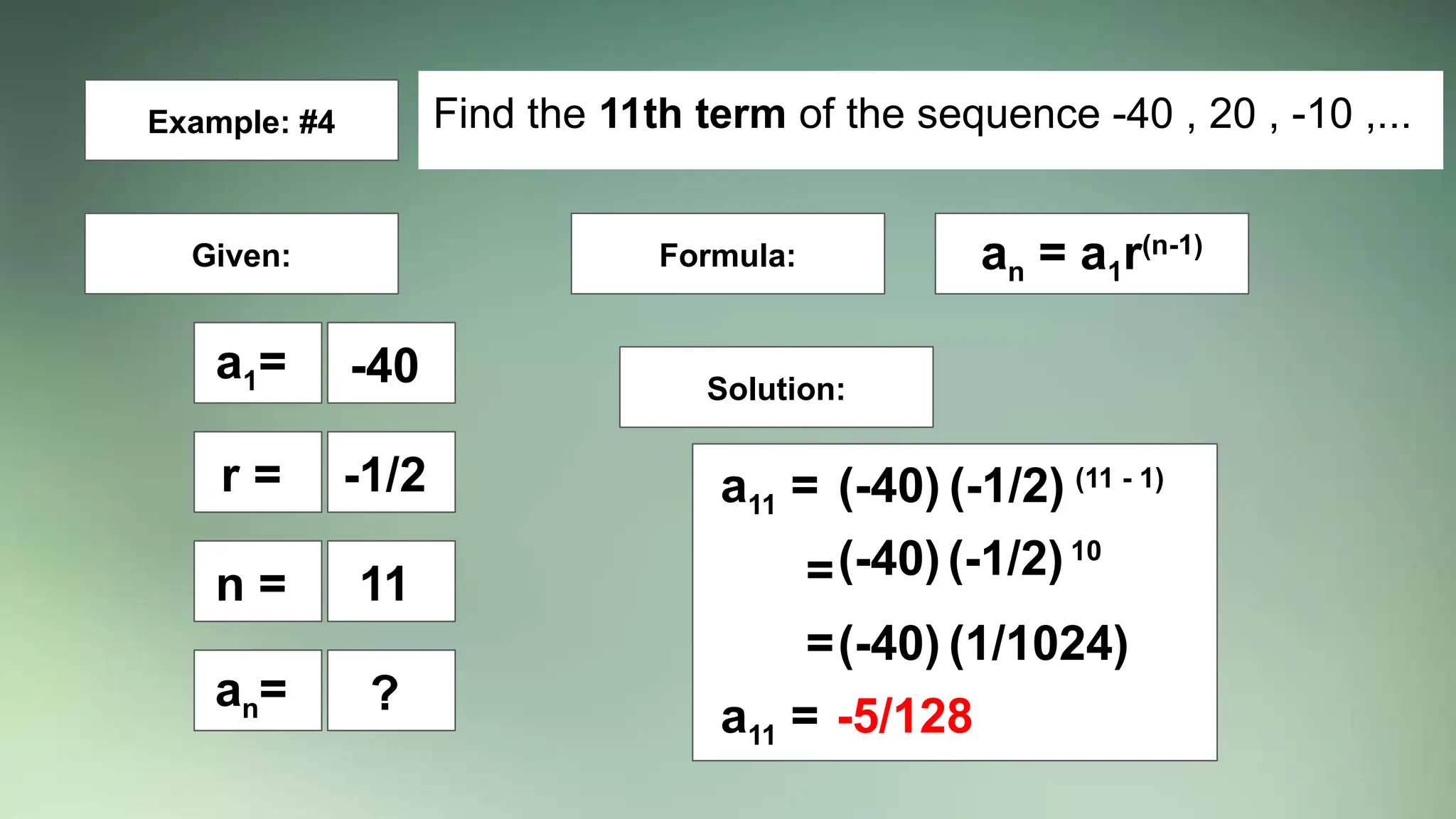 Solving the nth term of Geometric Sequence.pptx