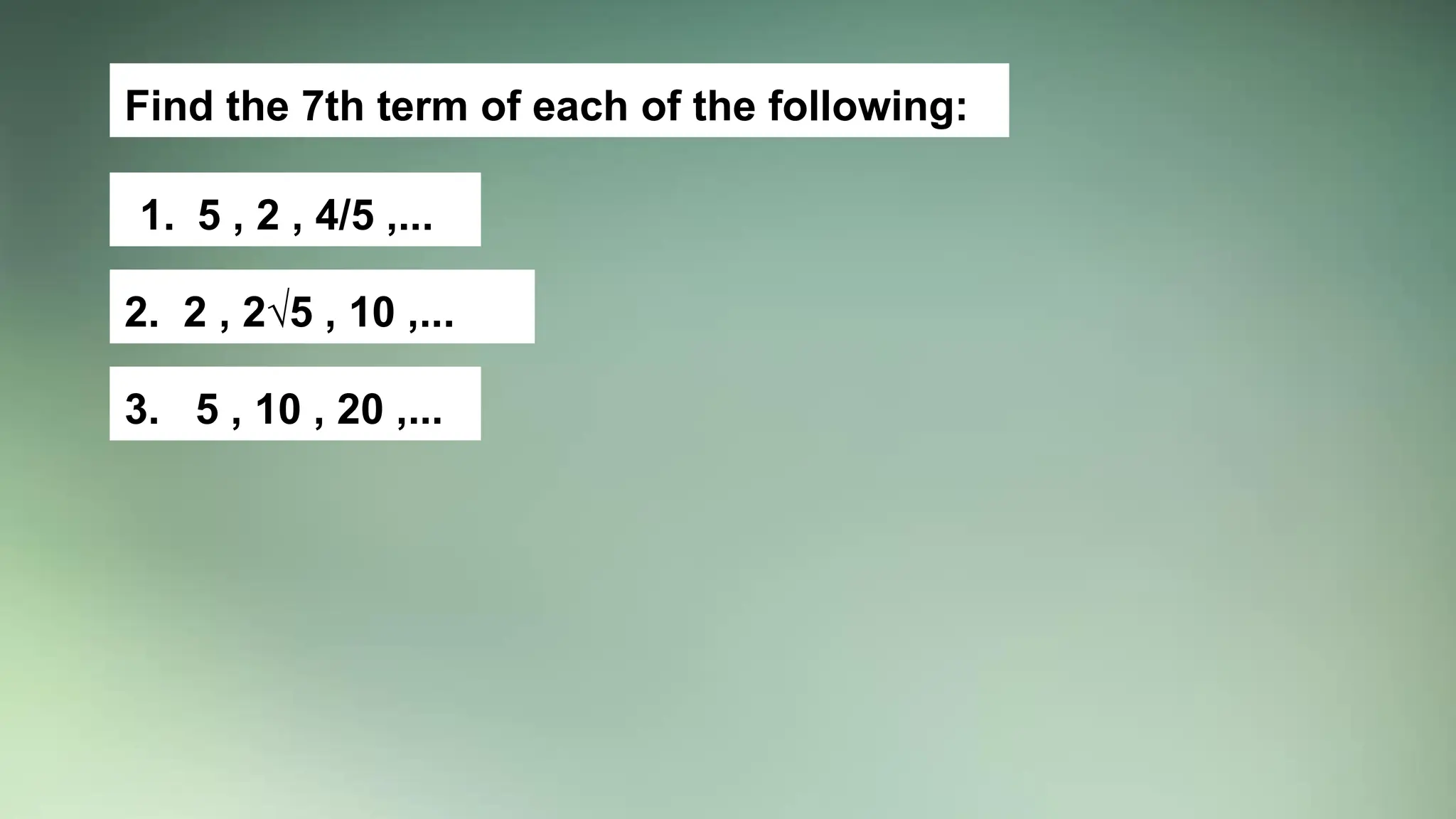 Solving the nth term of Geometric Sequence.pptx