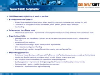 Solve It Labs Offshore Project Management | PPT