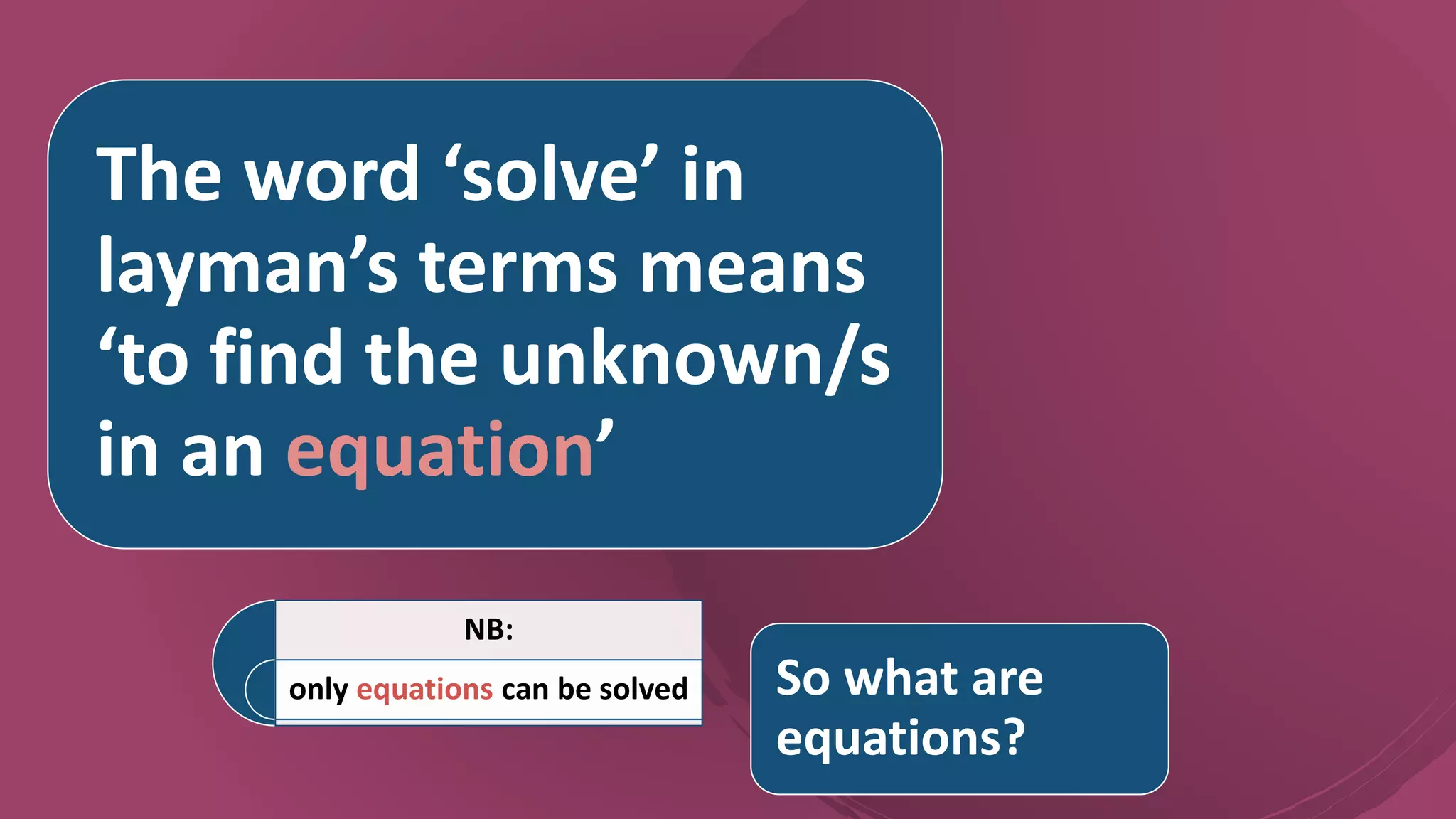 Solve linear equations in one unknown | PPTX