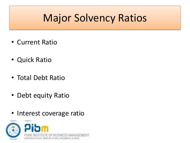 Solvency Ratio Formula