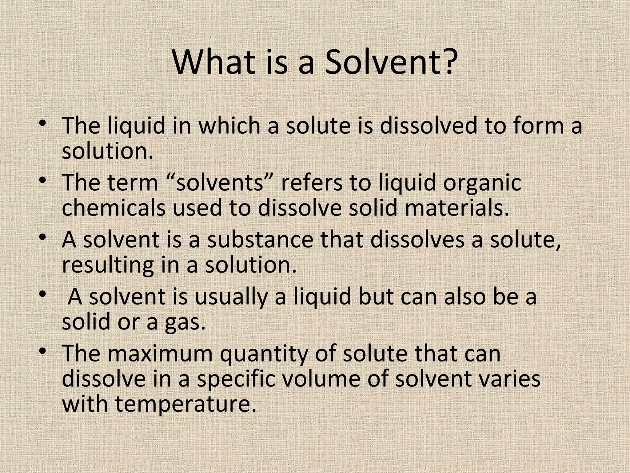 Solvent drying | PPT