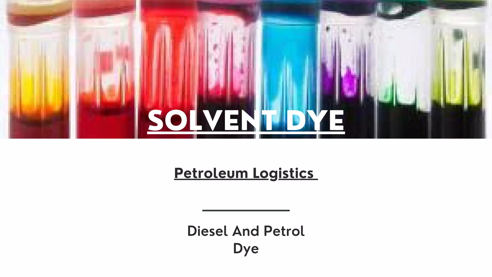 Solvent Dye | PDF