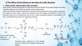 solvent effect on SN1 reaction.pptx