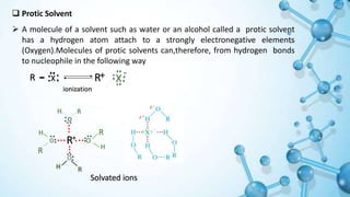 solvent effect on SN1 reaction.pptx