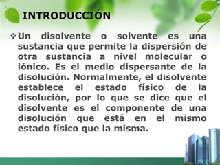 Solventes organicos | PPTX