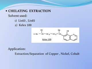 Solvent Extraction | PPTX