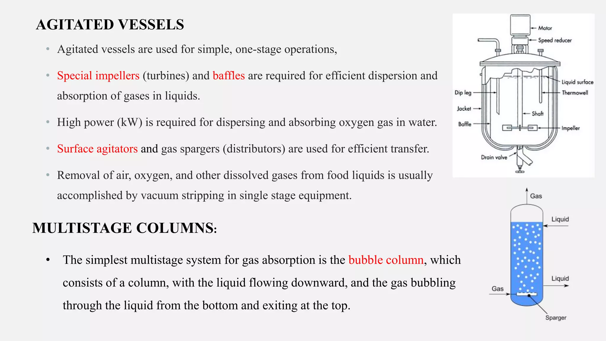 Solvent extraction,Leaching, gas absorption equipment | PPTX