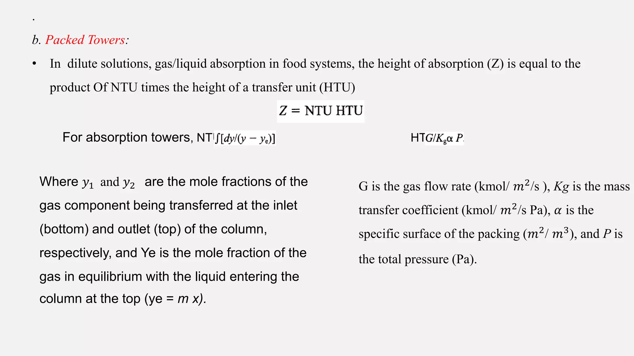 Solvent extraction,Leaching, gas absorption equipment | PPTX