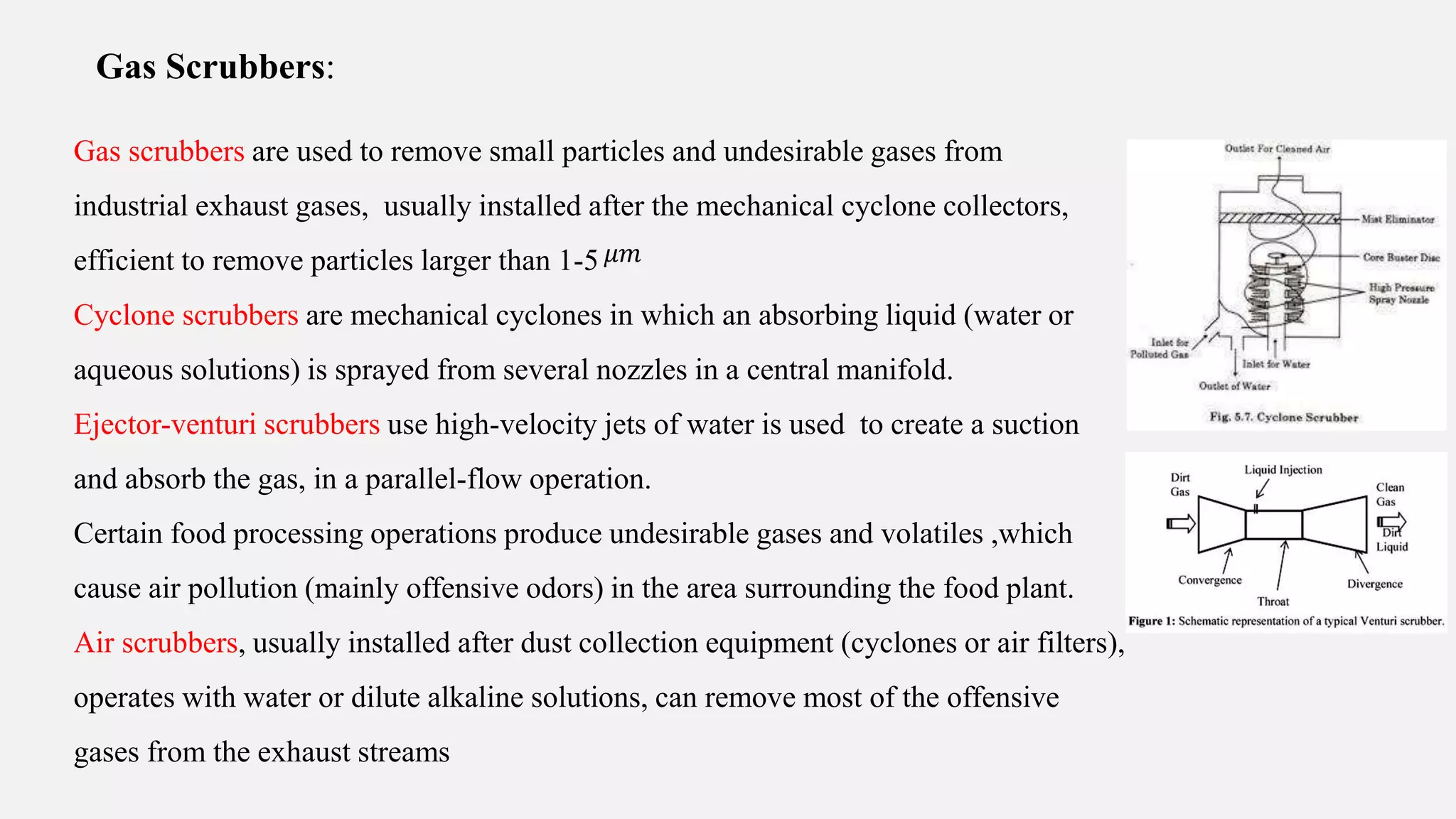 Solvent extraction,Leaching, gas absorption equipment | PPTX