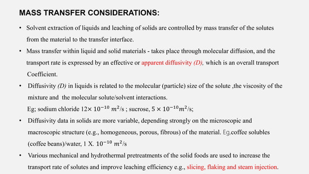 Solvent extraction,Leaching, gas absorption equipment | PPTX ...