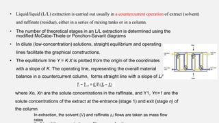 Solvent extraction,Leaching, gas absorption equipment | PPTX