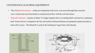 Leaching Equipment