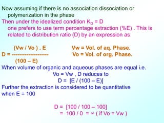 Solvent extraction | PPT