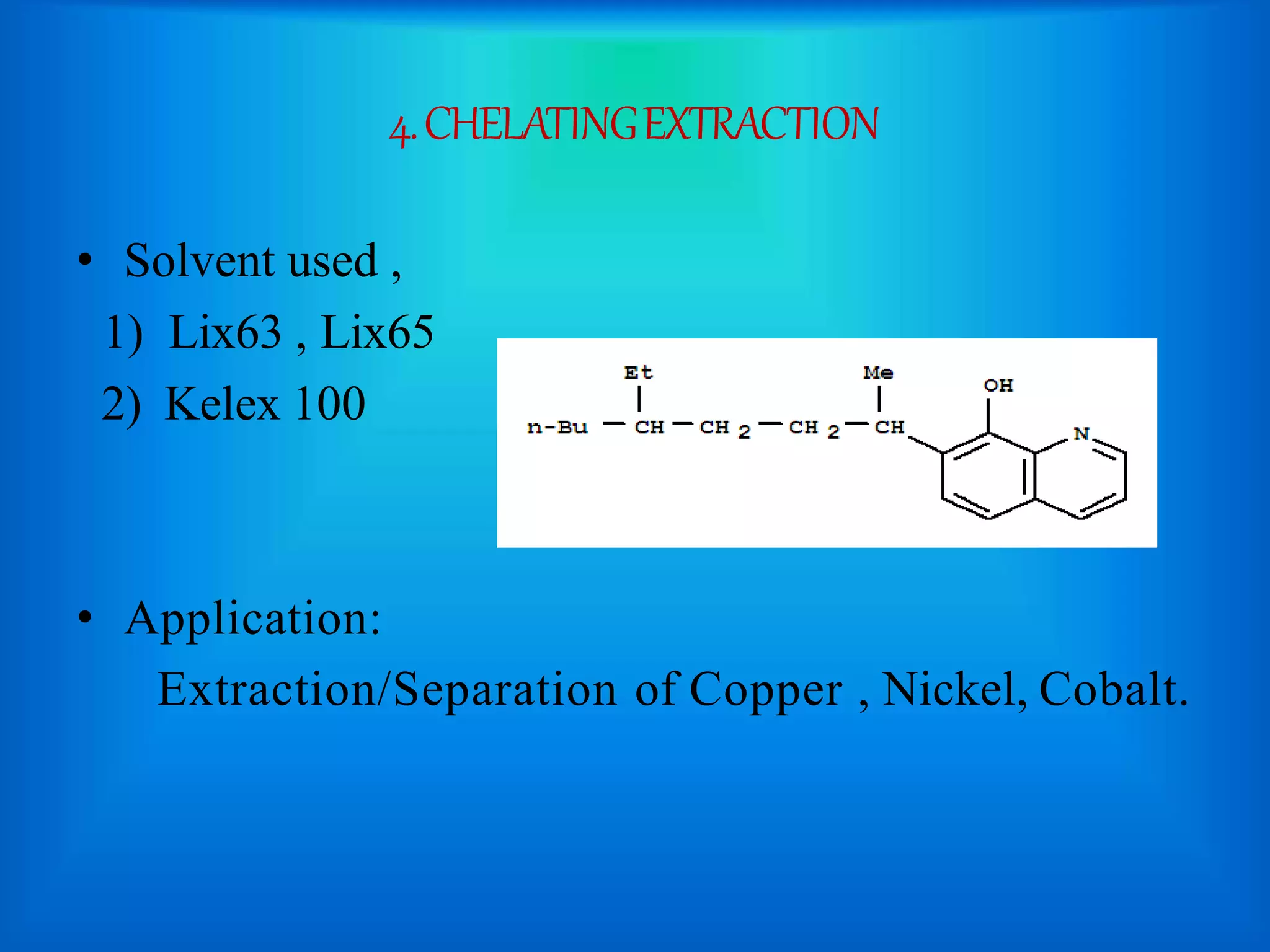 Solvent Extraction And Separation Tech Ppt Pptx
