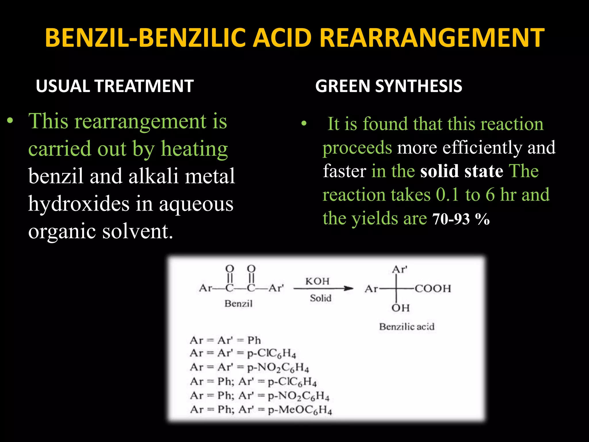Solventless reaction in green chemistry | PPTX