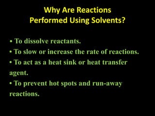 Solventless reaction in green chemistry | PPTX