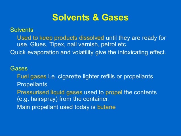 Solvents