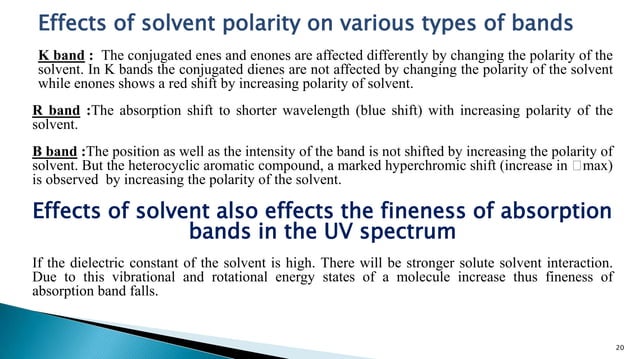 Solvents and solvent effect in UV - Vis Spectroscopy, By Dr. Umesh Kumar sharma and Susan Jacob ...