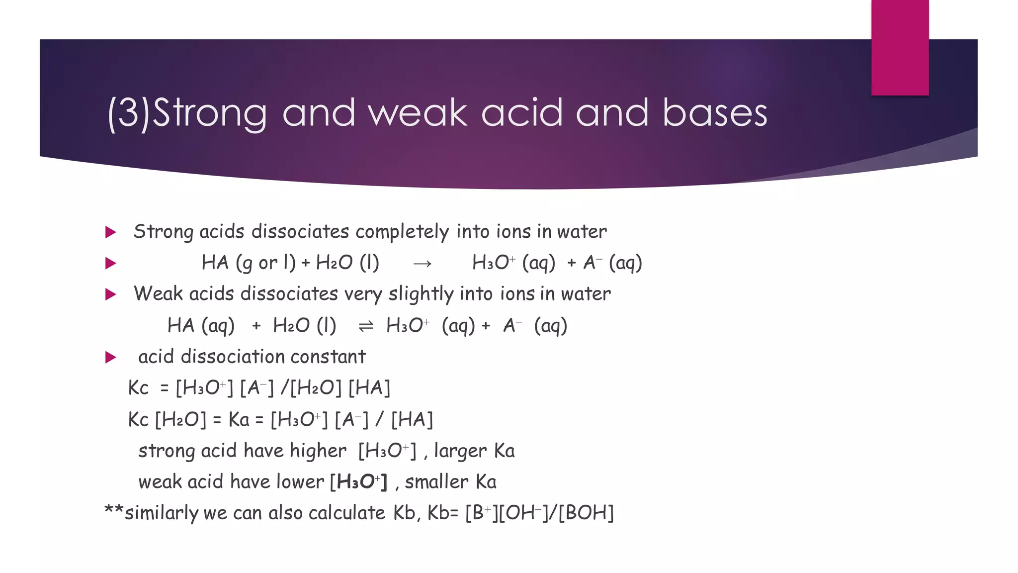 Solvent system definition of acids and bases | PDF
