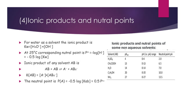 Solvent system definition of acids and bases | PDF