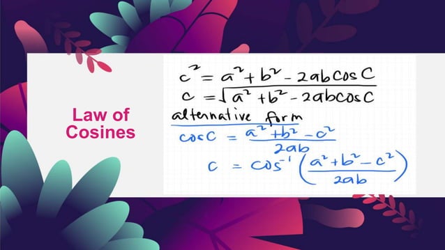 Solve Problems Involving Oblique Triangles.pptx Solve Problems Involving Oblique Triangles.pptx