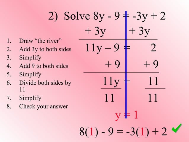 Solving Equations Multiple Steps Ppt 1275