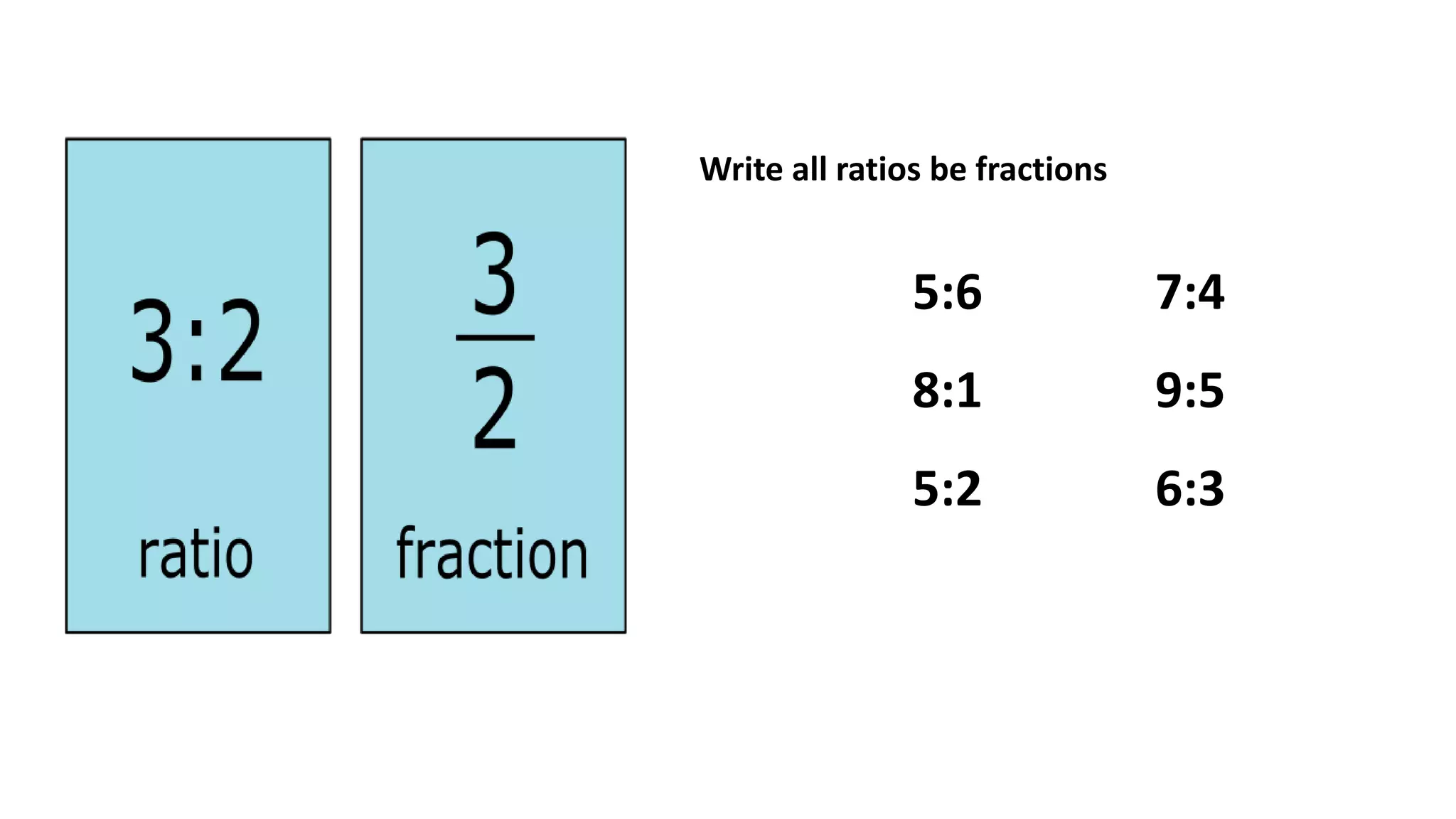 Solve ratio problems | PPTX
