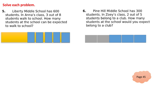Solve ratio problems | PPTX