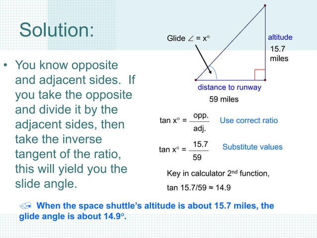 Solving The Right Triangles PowerPoint 2.ppt