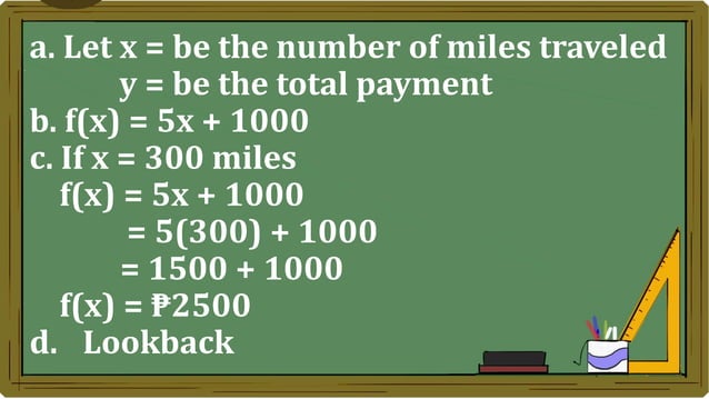 Solves problems involving linear functions.pptx