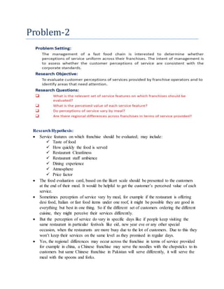 Solve the given problems | PDF