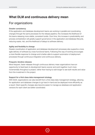 Solving database-deployment-dlm | PDF