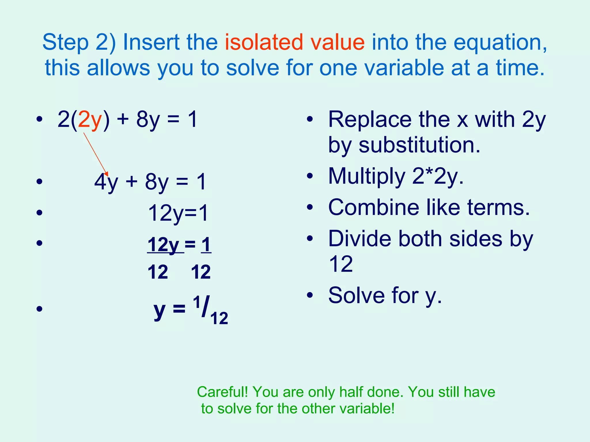 Solving Linear Equations | PPT