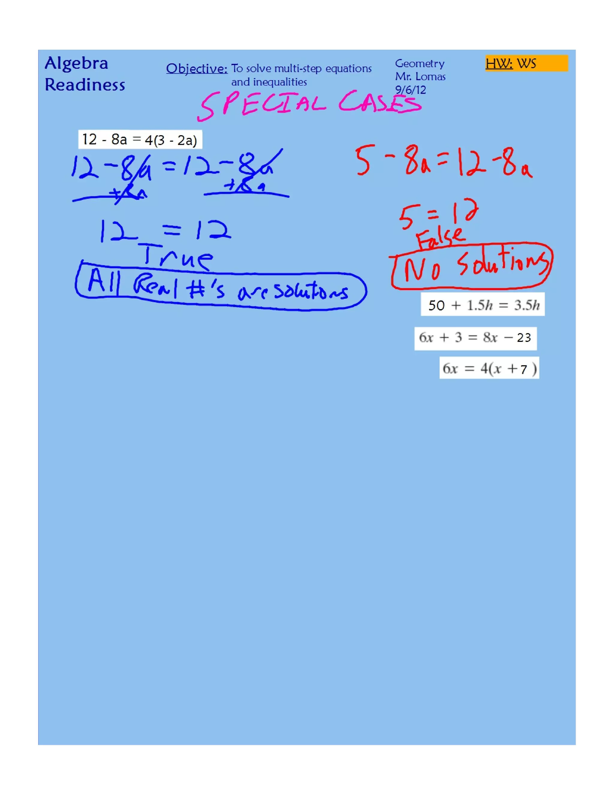 Solving Multi Step Equations And Inequalities.pdf