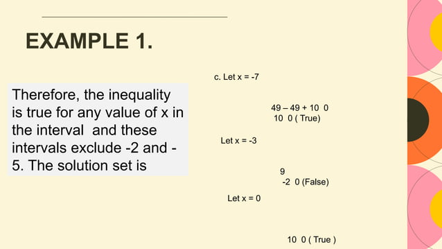 SOLVING-QUADRATIC-INEQUALITIES GRADE 9.pptx | Physics | Science