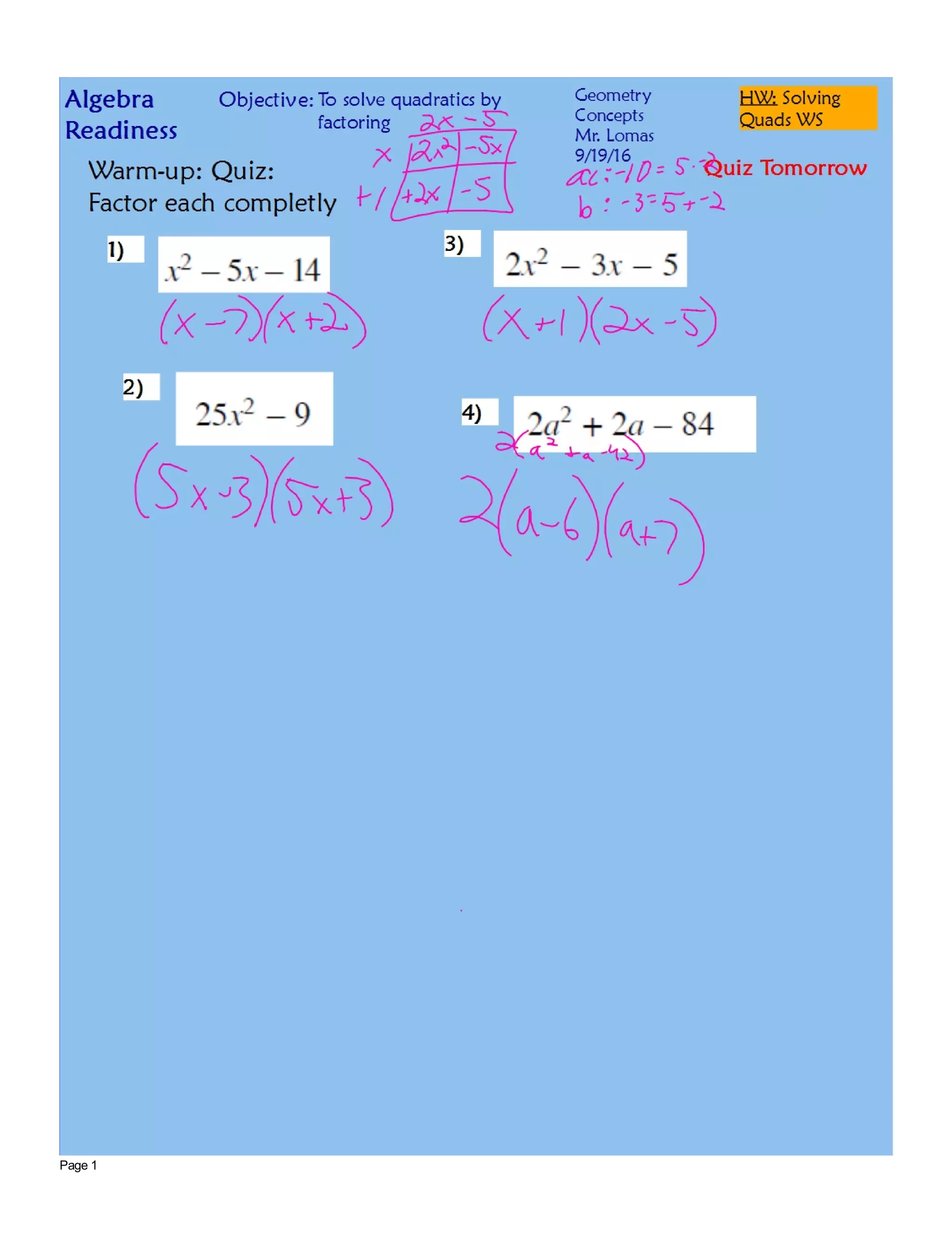 Solving Quadratics By Factoring Review Concepts.pdf