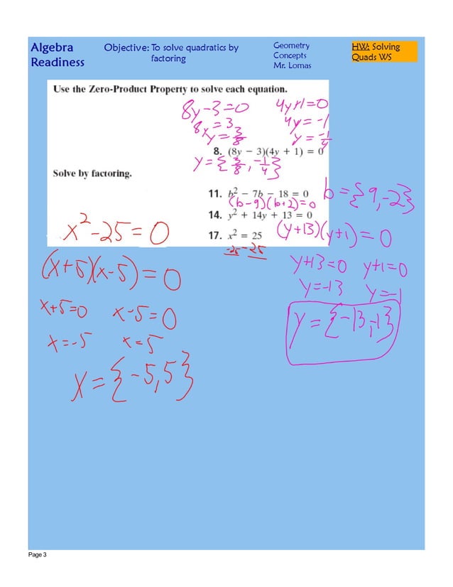 Solving Quadratics By Factoring Review Concepts.pdf
