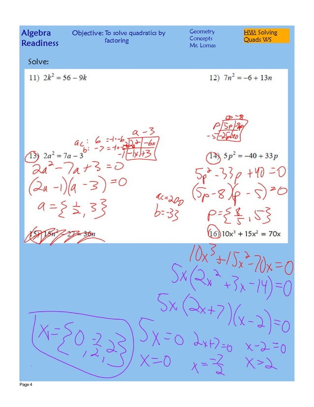 Solving Quadratics By Factoring Review Concepts.pdf
