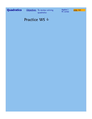 Solving Quadratics Review.pdf
