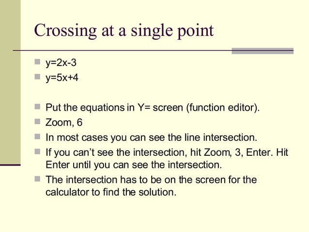 Solving Systems by Graphing | PPT | Physics | Science