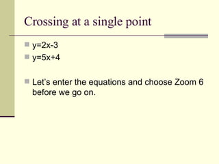 Solving Systems by Graphing | PPT | Physics | Science