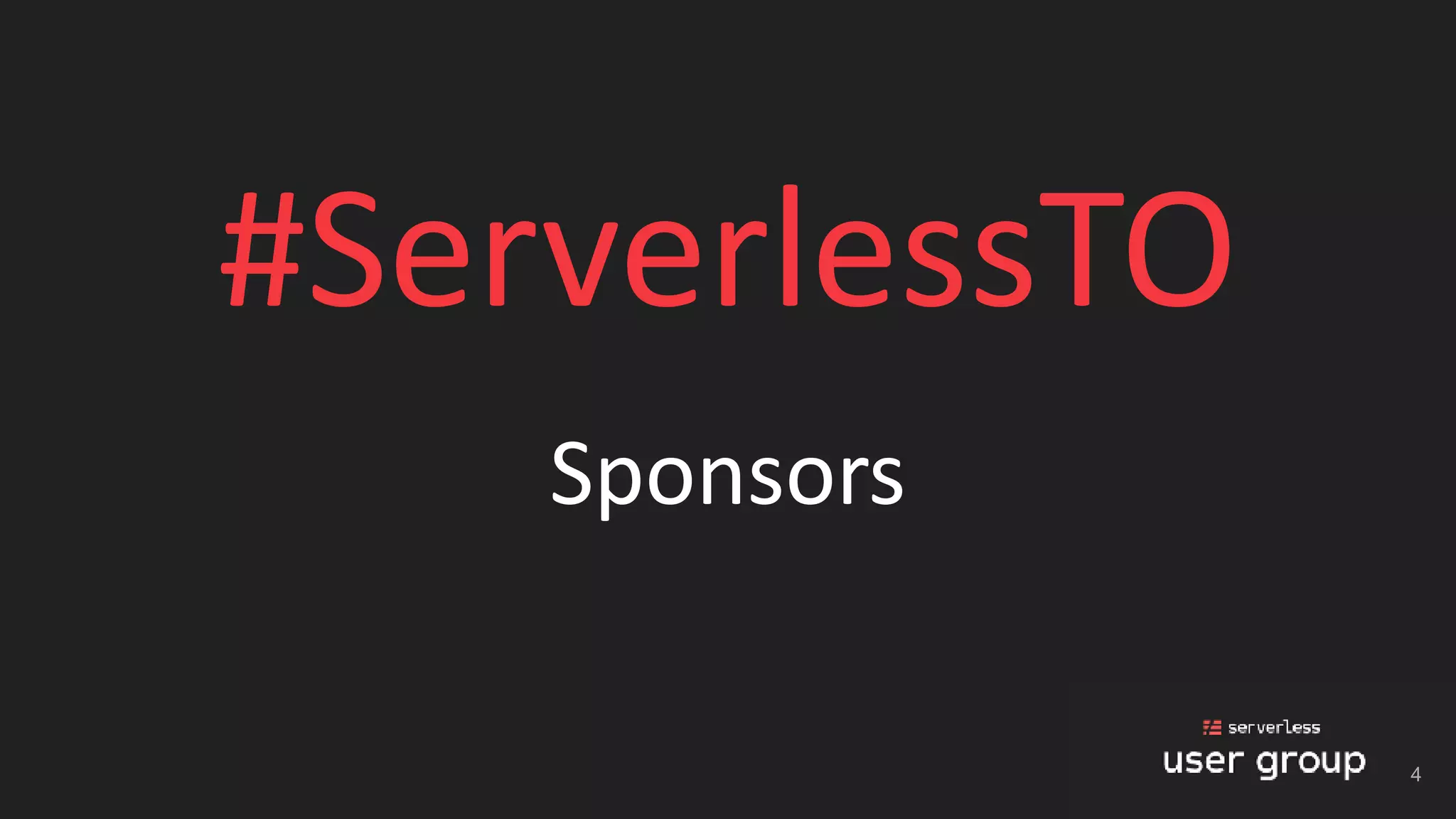 Solving 4 Business Problems with Serverless Architectures - Panel discussion | PPT | Free Download