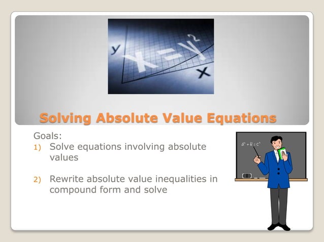 Solving Absolute Value Inequalities | PPTX | Physics | Science