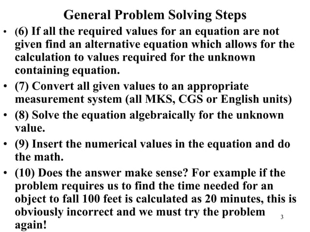 Solving Accelerated Motion Problems | PPSX | Physics | Science