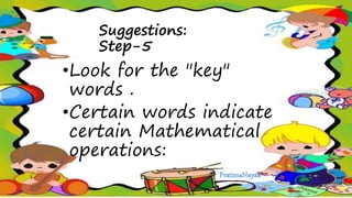 Solving addition word problem knowing key words | PPTX