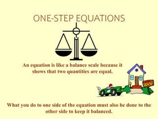 SOLVING ALGEBRAIC EQUATION FOR 6TH GRADE.pptx