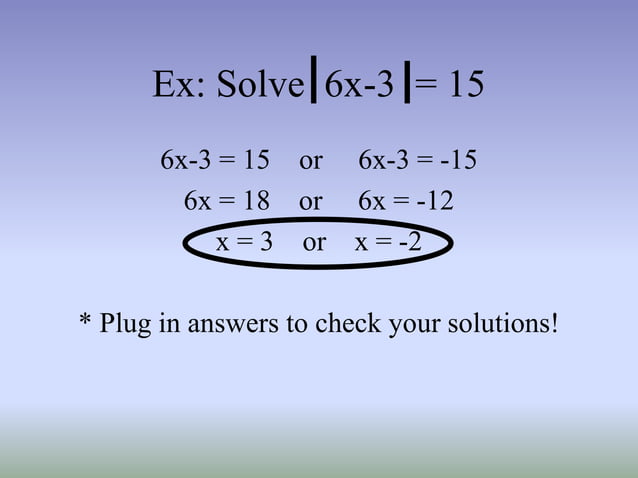 Solving and Graphing Inequalities.ppt | Science